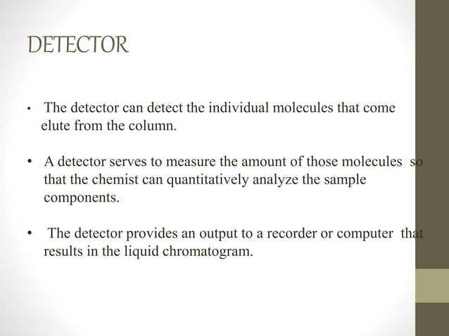 DIODE ARRAY AND FLUORESCENCE DETECTOR | PPTX