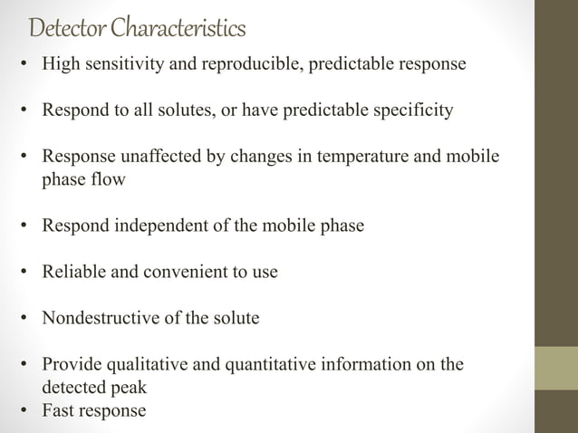 DIODE ARRAY AND FLUORESCENCE DETECTOR | PPTX