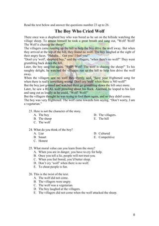 Final term assessment grade 11 2 | PDF