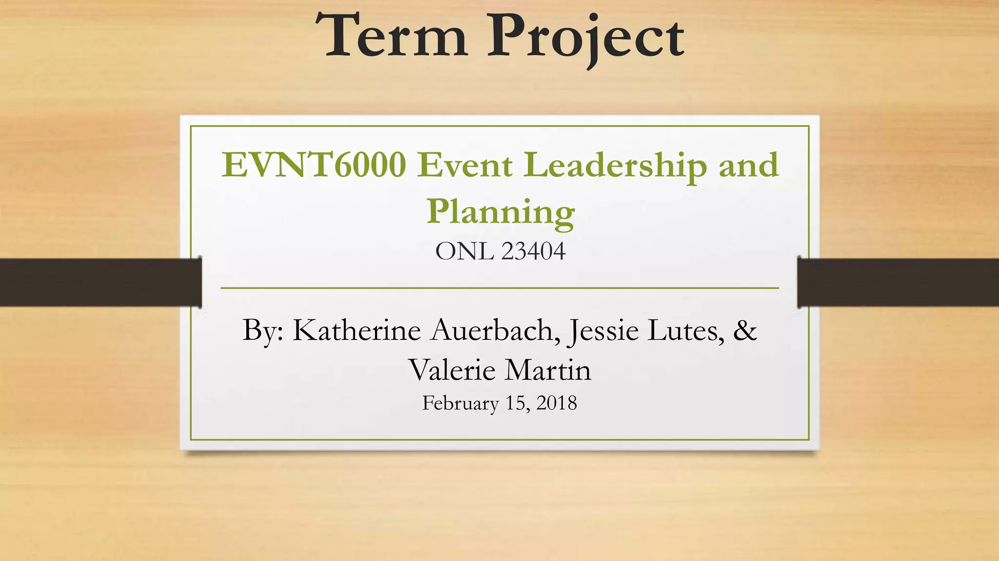 Final Term Project VenYou | PPT