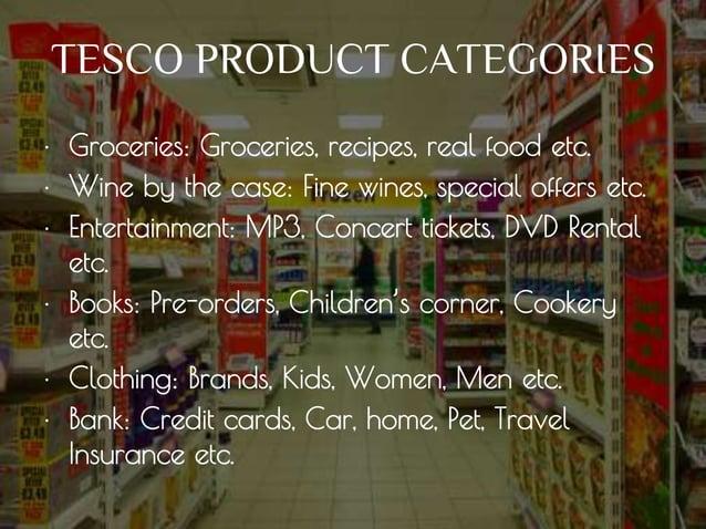 Tesco Case Study analysis | PPTX | Retail Industry | Industries