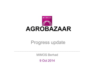 Agrobazaar - The customer Experience process | PPTX
