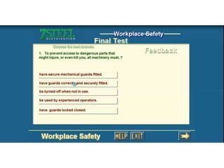 Workplace Safety Final Test | PPTX | Job Fairs | Job Search