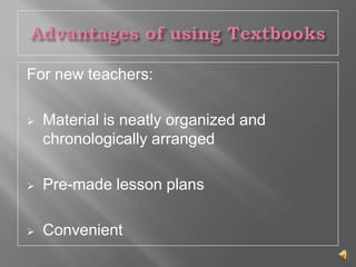 Textbook Driven Curriculum | PPSX