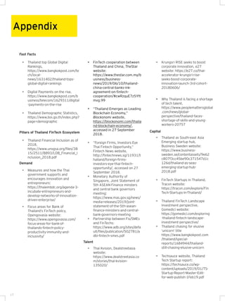 Thailand FinTech landscape report | PDF