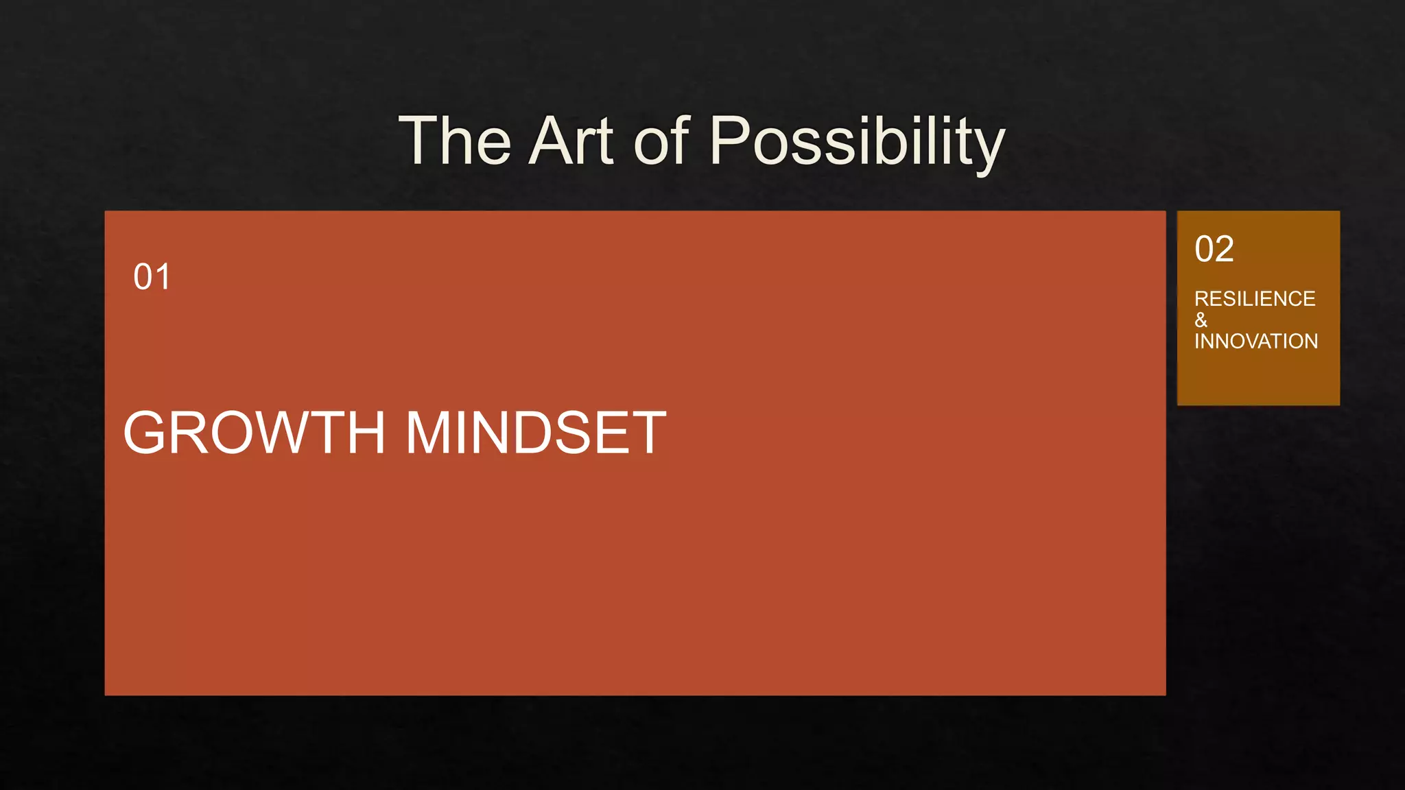 Final the art of possibility part 1 mindset | PPTX | Drawing and ...
