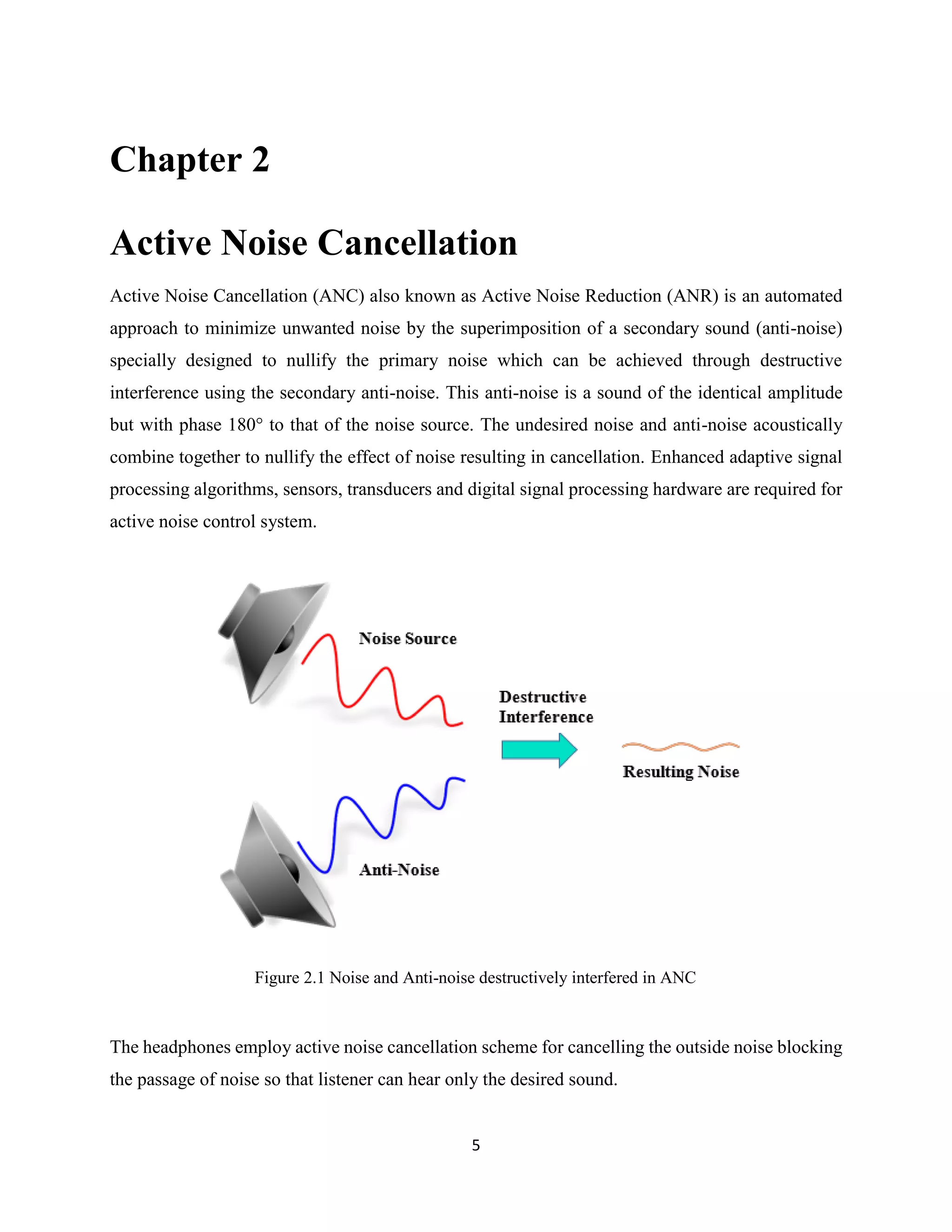 Real Time Implementation of Active Noise Control | PDF | Digital Audio | Computer Software and ...