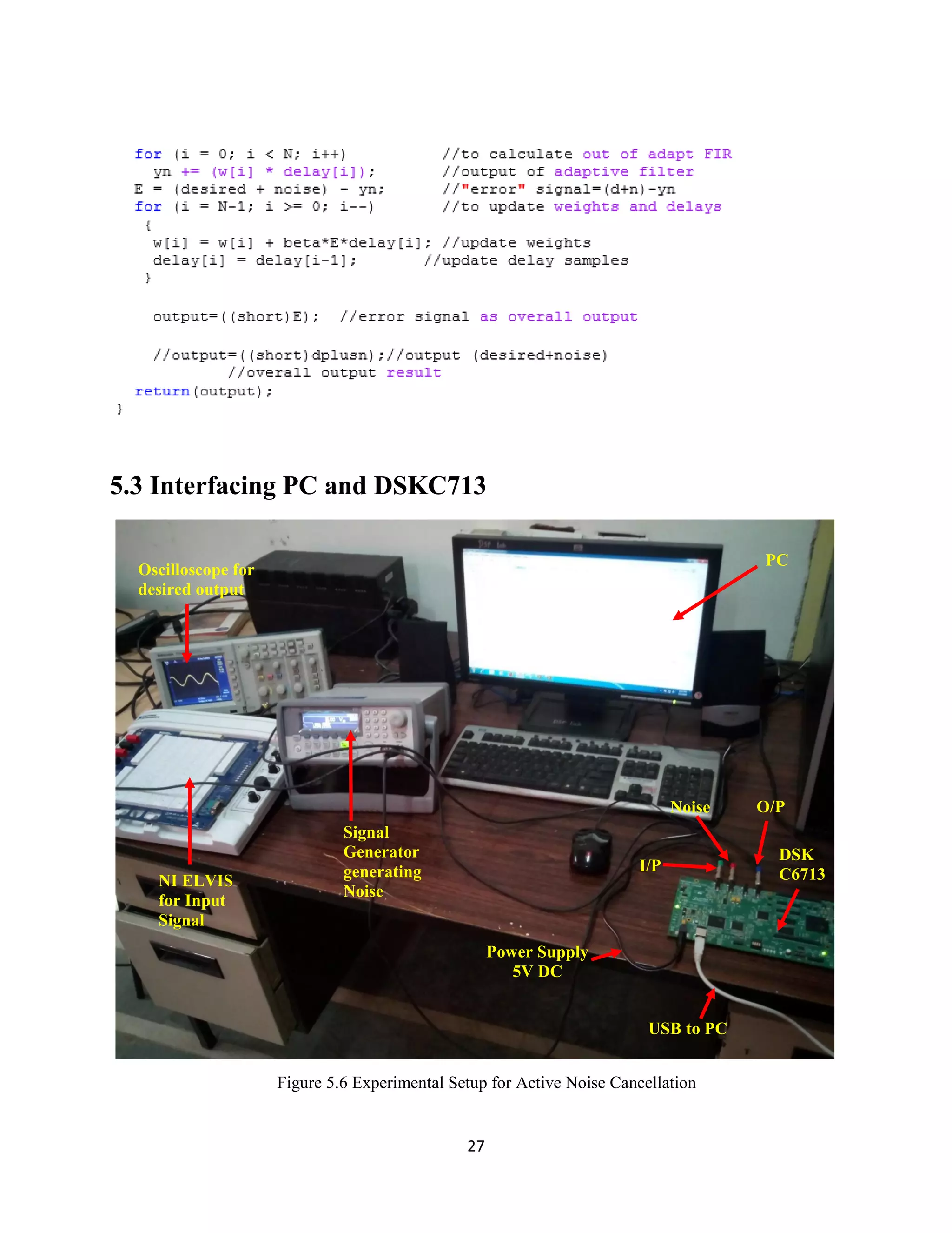 Real Time Implementation of Active Noise Control | PDF
