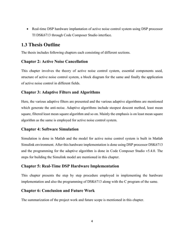 Real Time Implementation of Active Noise Control | PDF | Digital Audio | Computer Software and ...