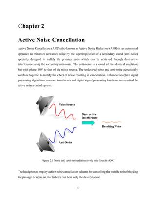 Real Time Implementation of Active Noise Control | PDF | Digital Audio | Computer Software and ...