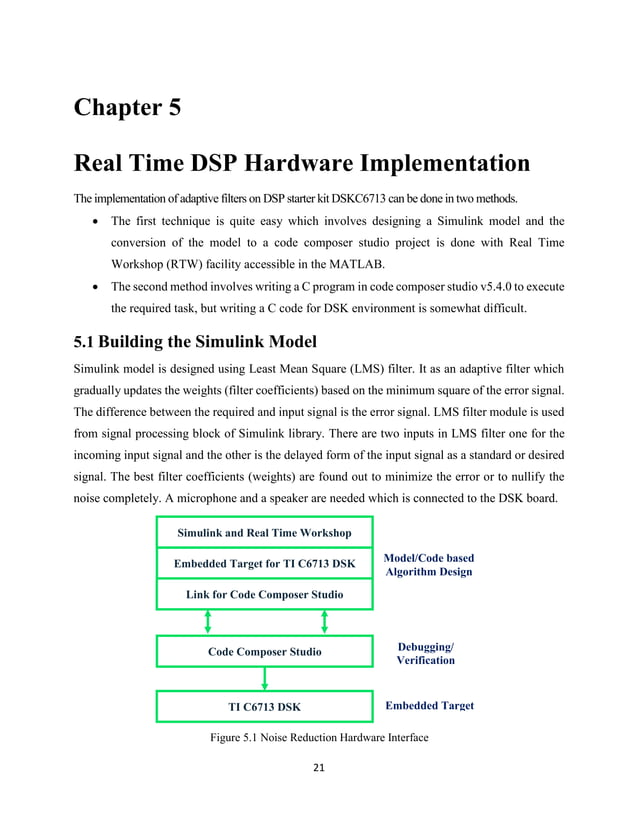 Real Time Implementation of Active Noise Control | PDF | Digital Audio | Computer Software and ...