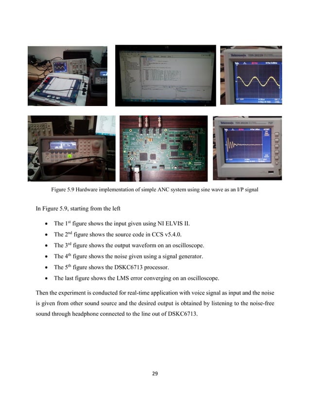 Real Time Implementation of Active Noise Control | PDF | Digital Audio | Computer Software and ...