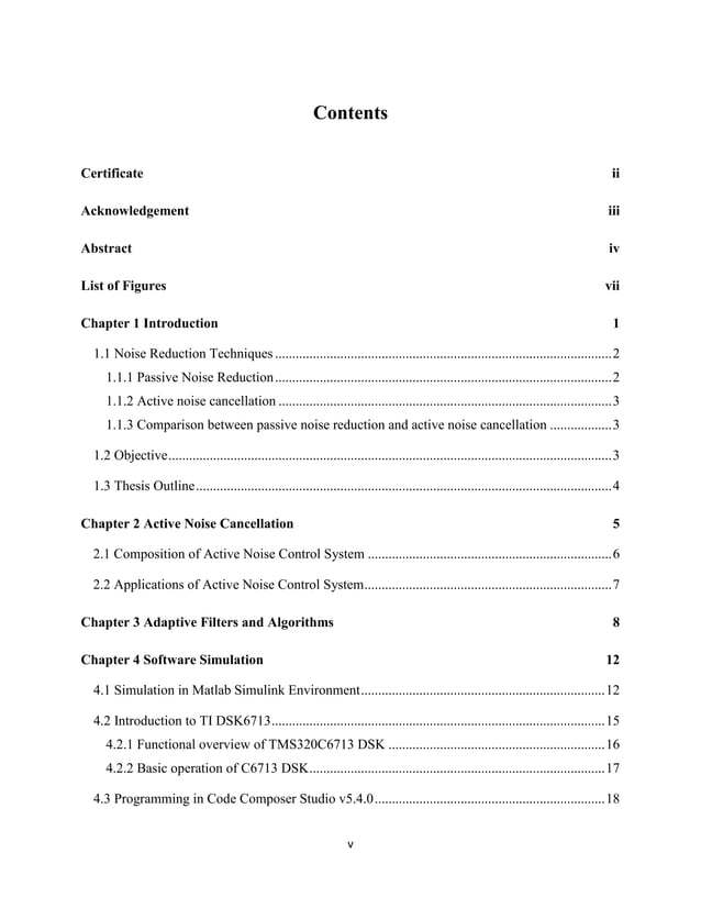 Real Time Implementation of Active Noise Control | PDF | Digital Audio | Computer Software and ...