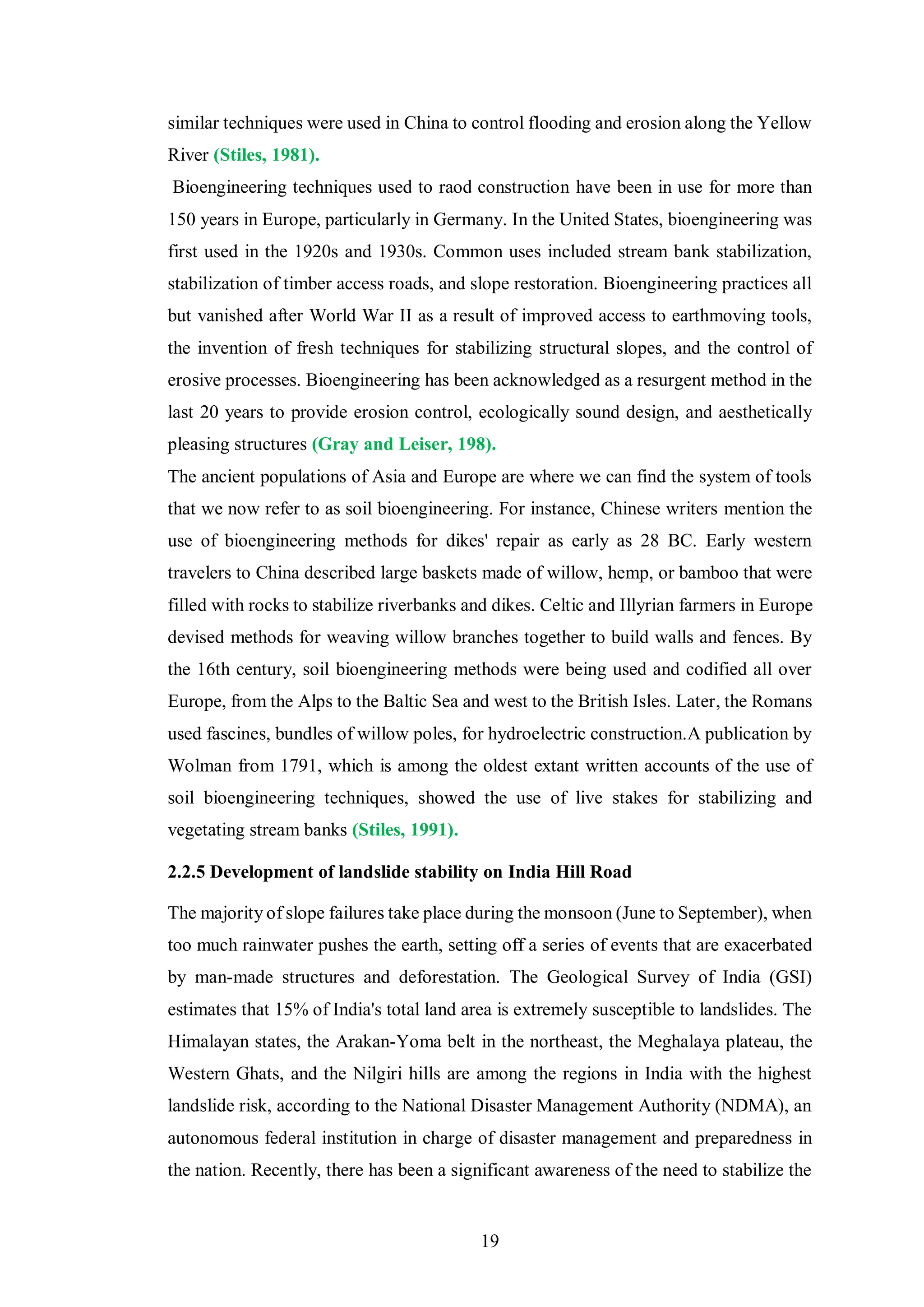 Thesis on Assessment of Landslide Prone Area and Their Consequences Due ...