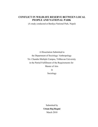 Thesis For MA Sociology | DOC