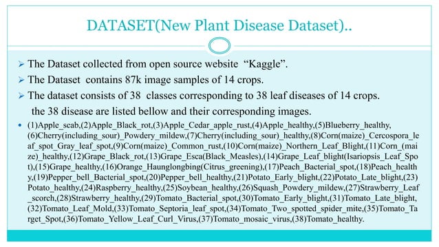 A Deep Learning Method for Plant Disease Diagnosis and Detection in ...