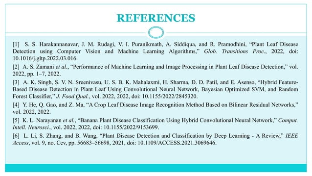 A Deep Learning Method for Plant Disease Diagnosis and Detection in Smart Agriculture | PPT