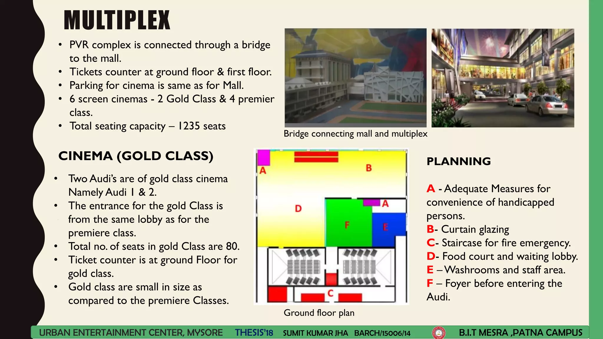 Urban Entertainment Center, introduction, live case study, literature case study, comparative ...