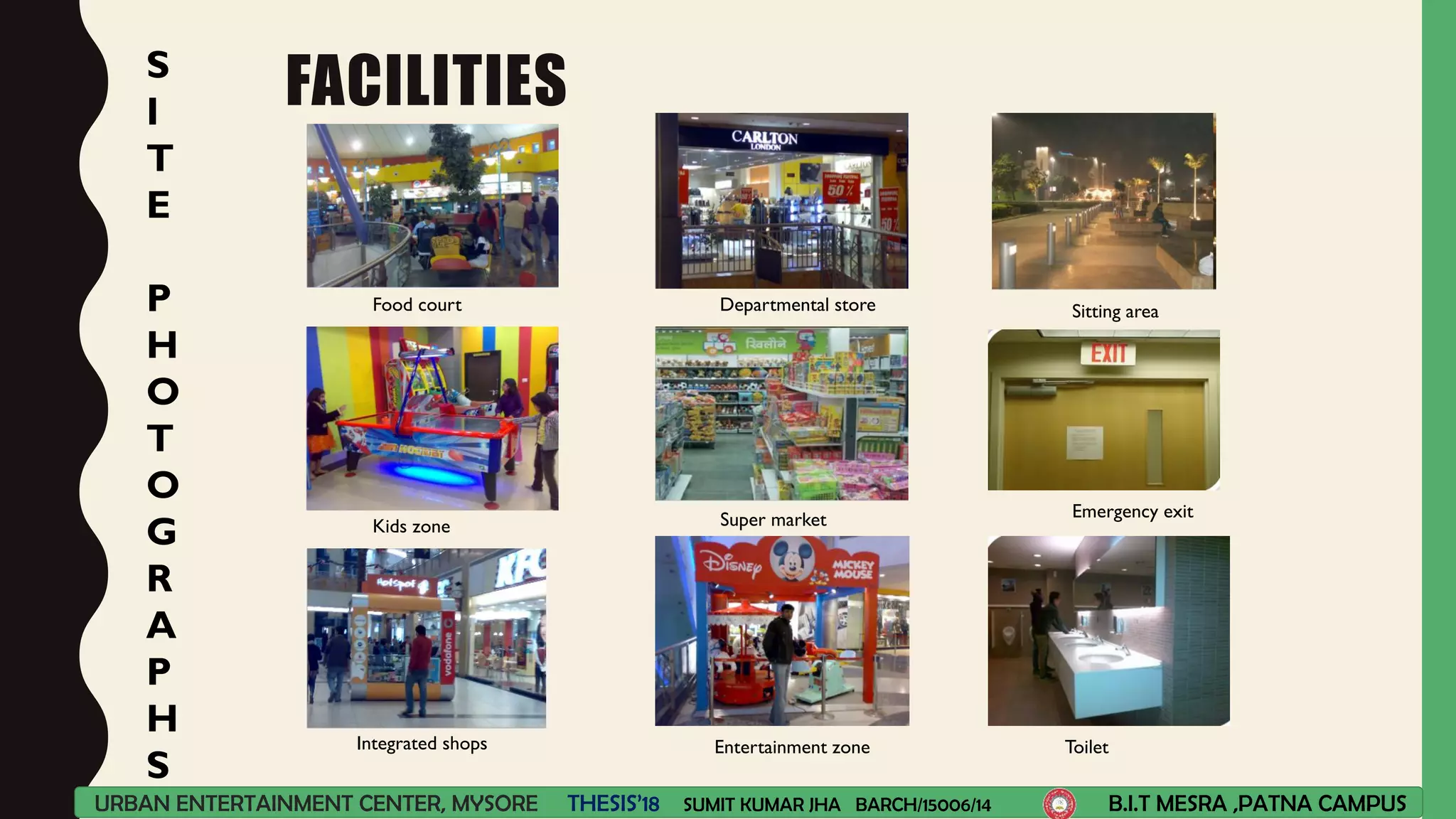 Urban Entertainment Center, introduction, live case study, literature ...