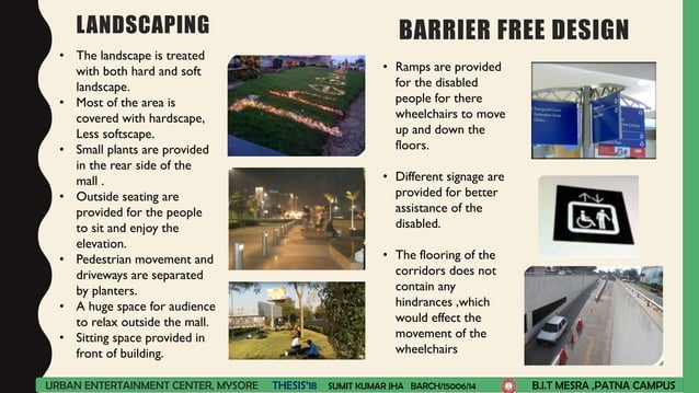 Urban Entertainment Center, introduction, live case study, literature ...