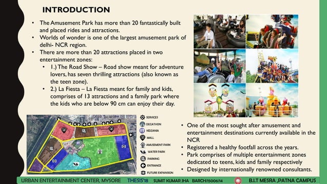 Urban Entertainment Center, introduction, live case study, literature ...