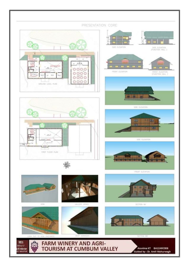 farm winery and agri- tourism at Cumbum valley, Theni District ...