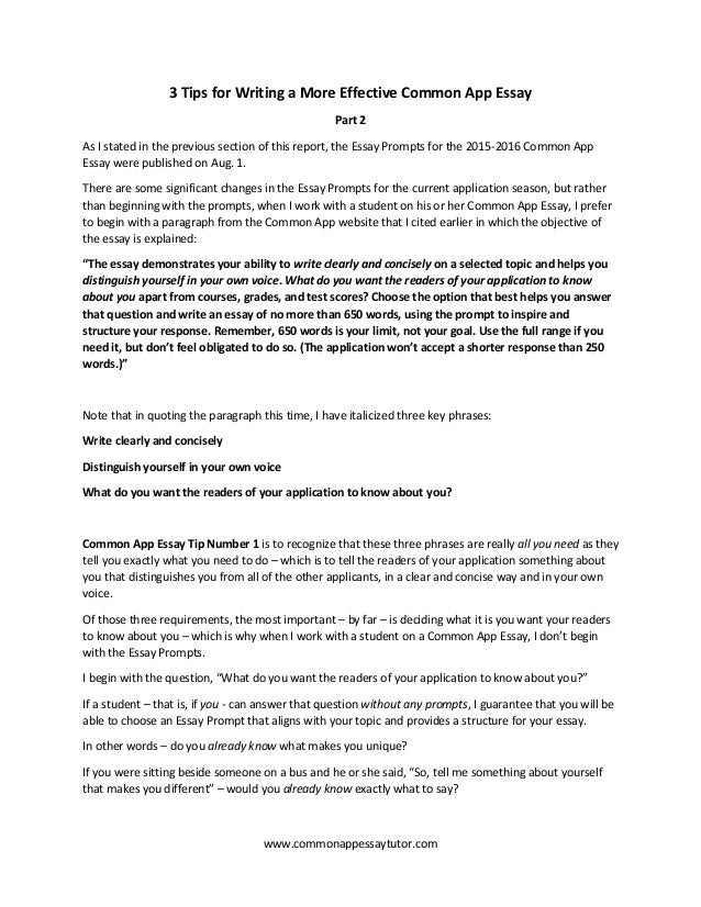 Common App Essay Requirements Common App Essay Requirements