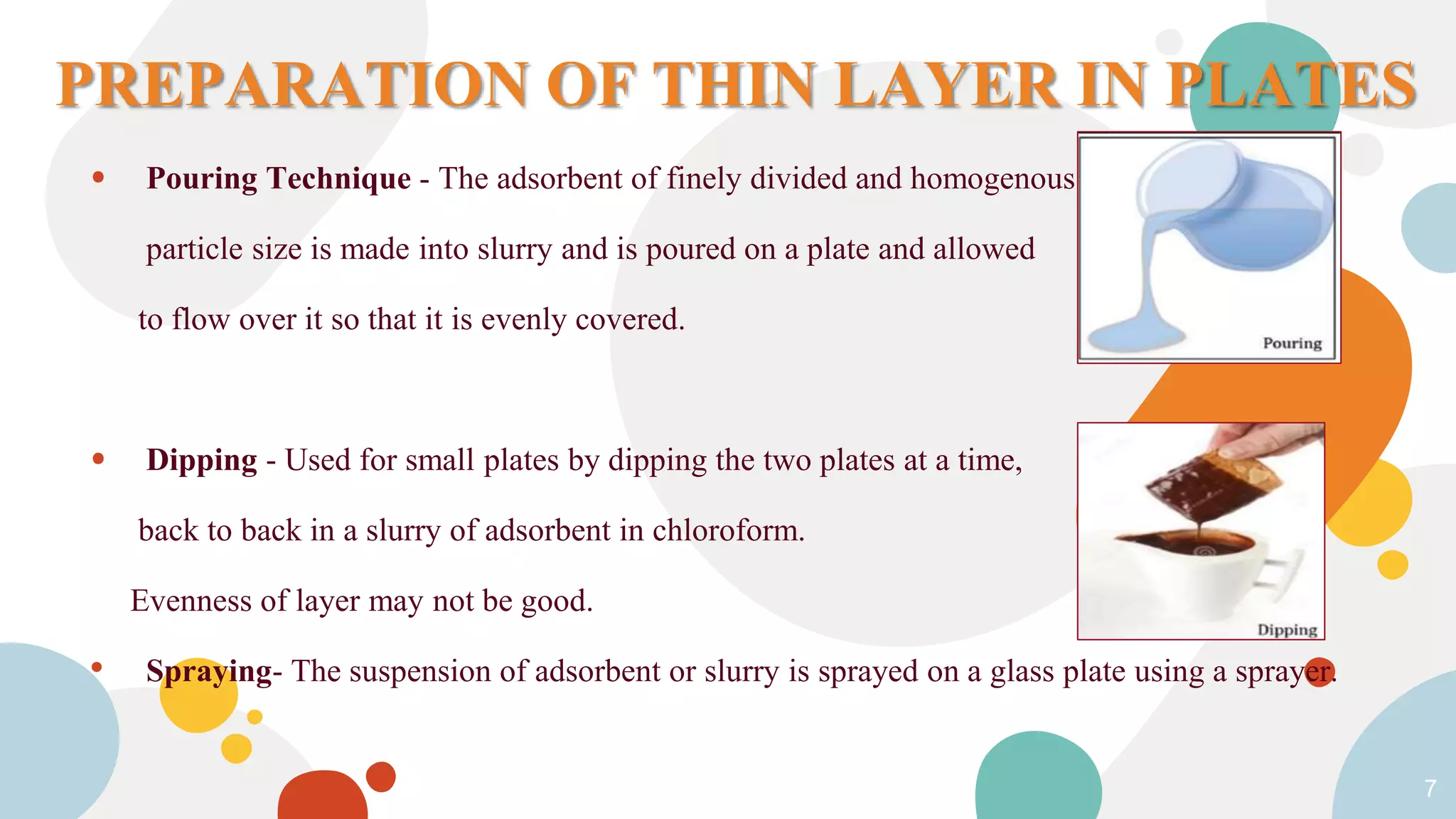 THIN LAYER CHROMATOGRAPHY | PPTX