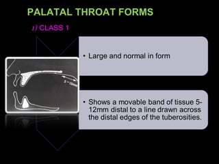 tongue and palate | PPT