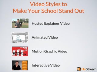 Top 3 Video Styles to Use For Student Recruitment Marketing | PPT ...