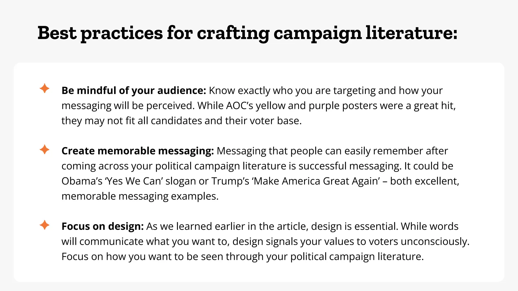 Top 5 Key Political Campaign Literature Types And Best Practices.pptx