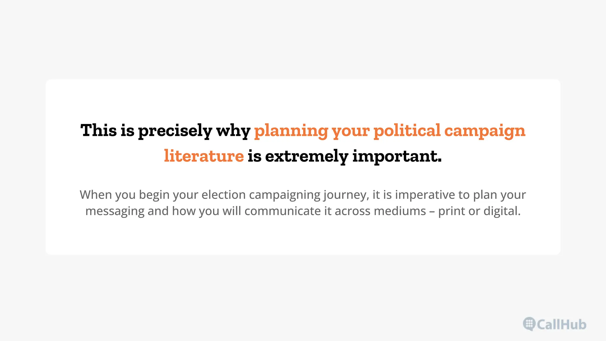 Top 5 Key Political Campaign Literature Types And Best Practices.pptx