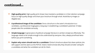 Top 5 Key Political Campaign Literature Types And Best Practices.pptx