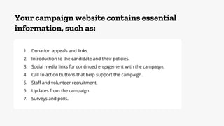 Top 5 Key Political Campaign Literature Types And Best Practices.pptx