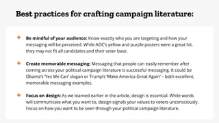 Top 5 Key Political Campaign Literature Types And Best Practices.pptx
