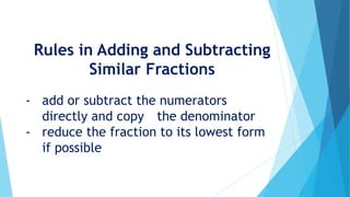 Fractions | PPTX