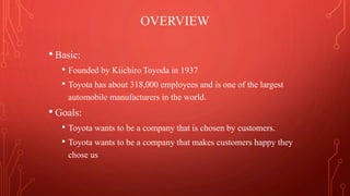 Final Presentation - Toyota Company | PPTX