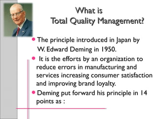 Deming's principle at Parle | PPT