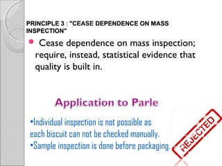 Deming's principle at Parle | PPT