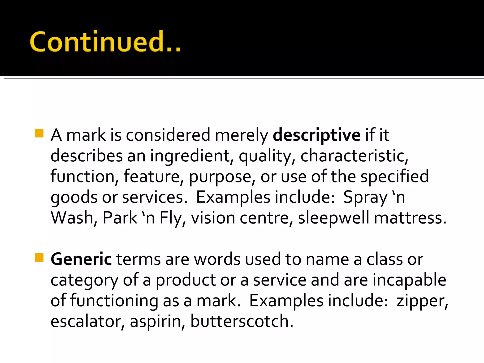 trademark | PPT