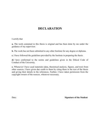 Traffic study project for final year CIVIL engineering | PDF