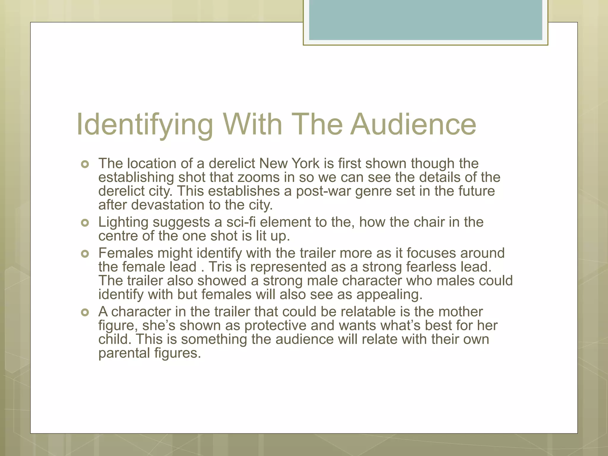 Final trailer analysis | PPTX