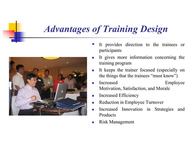 Final training design | PPTX | Business and Finance
