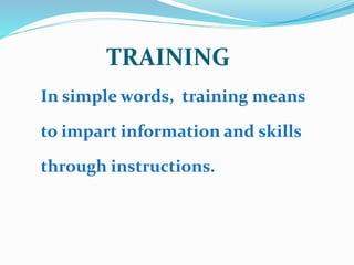 Training Methods | PPTX