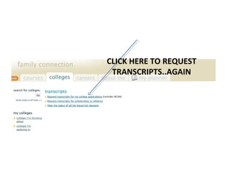 Final transcript request | PPT