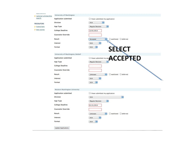 Final transcript request | PPT