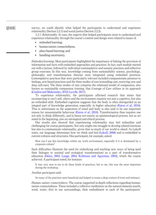 Transformative Education: Towards a Relational, Justice-Oriented Approach to Sustainability | PDF