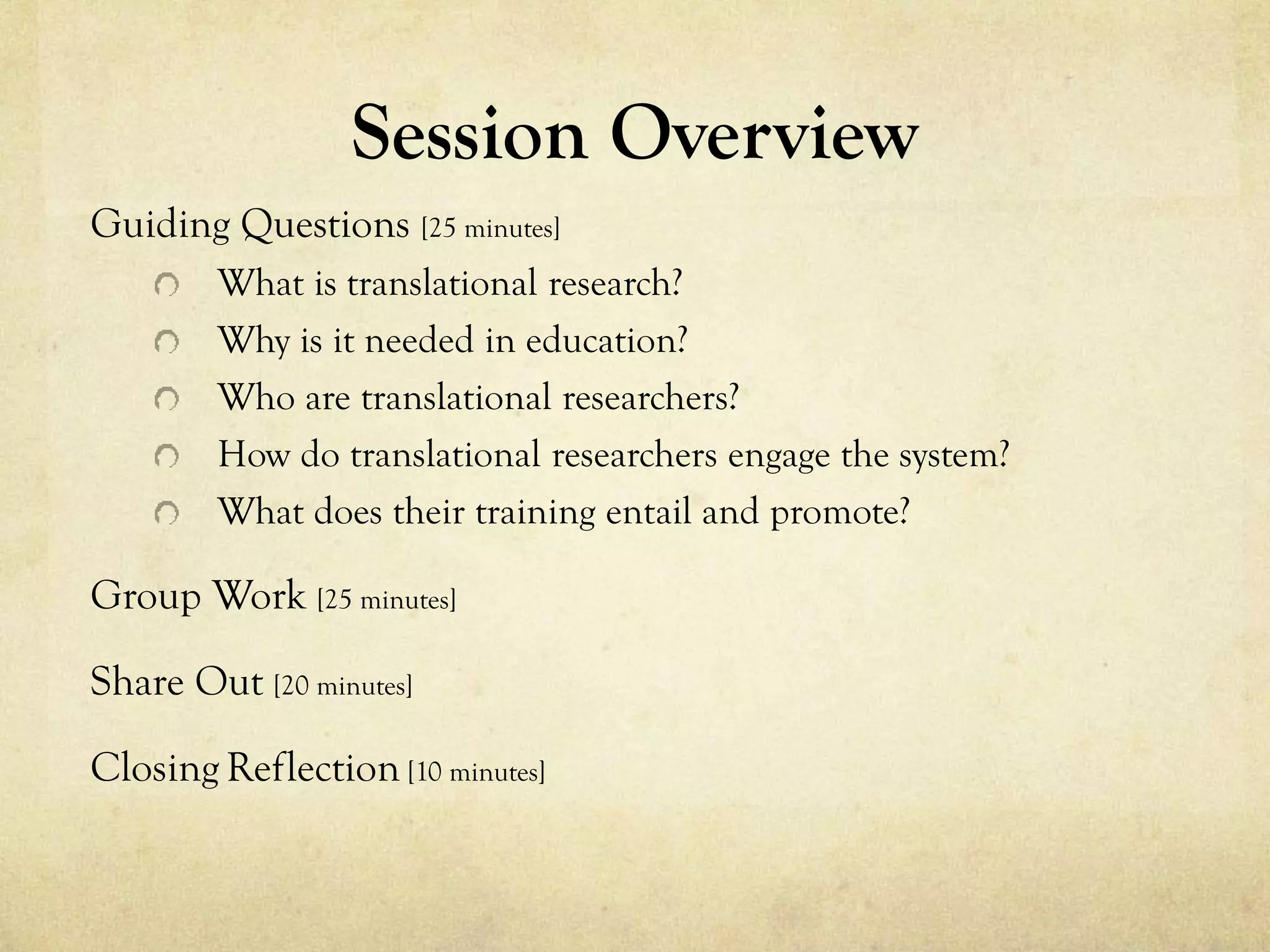 Final translational research powerpointslides final 5 30-14[1] | PPTX