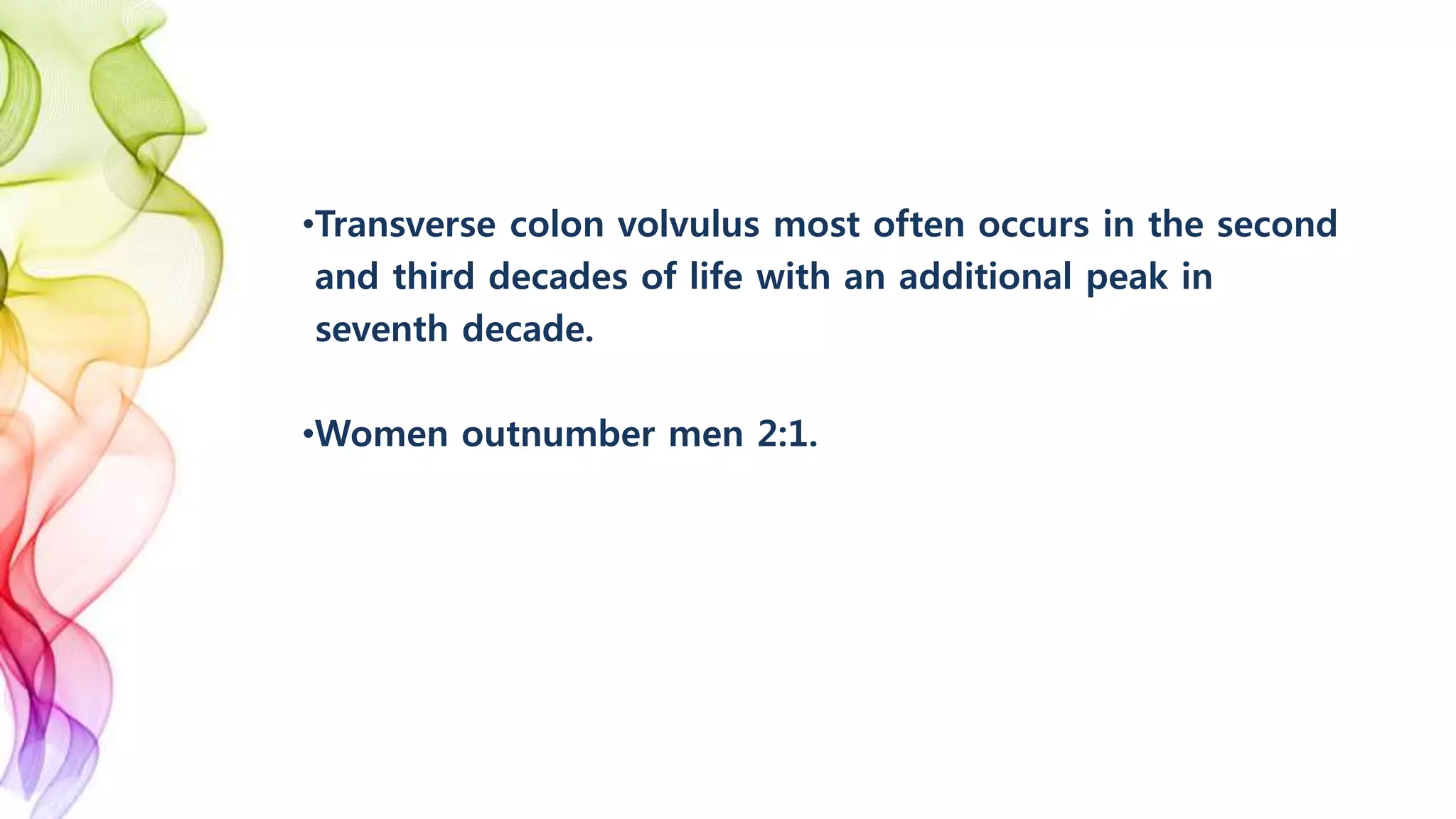 Transverse colon volvulus final | PPTX