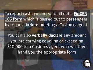 Money Seizures and Currency Transmitters | PPT